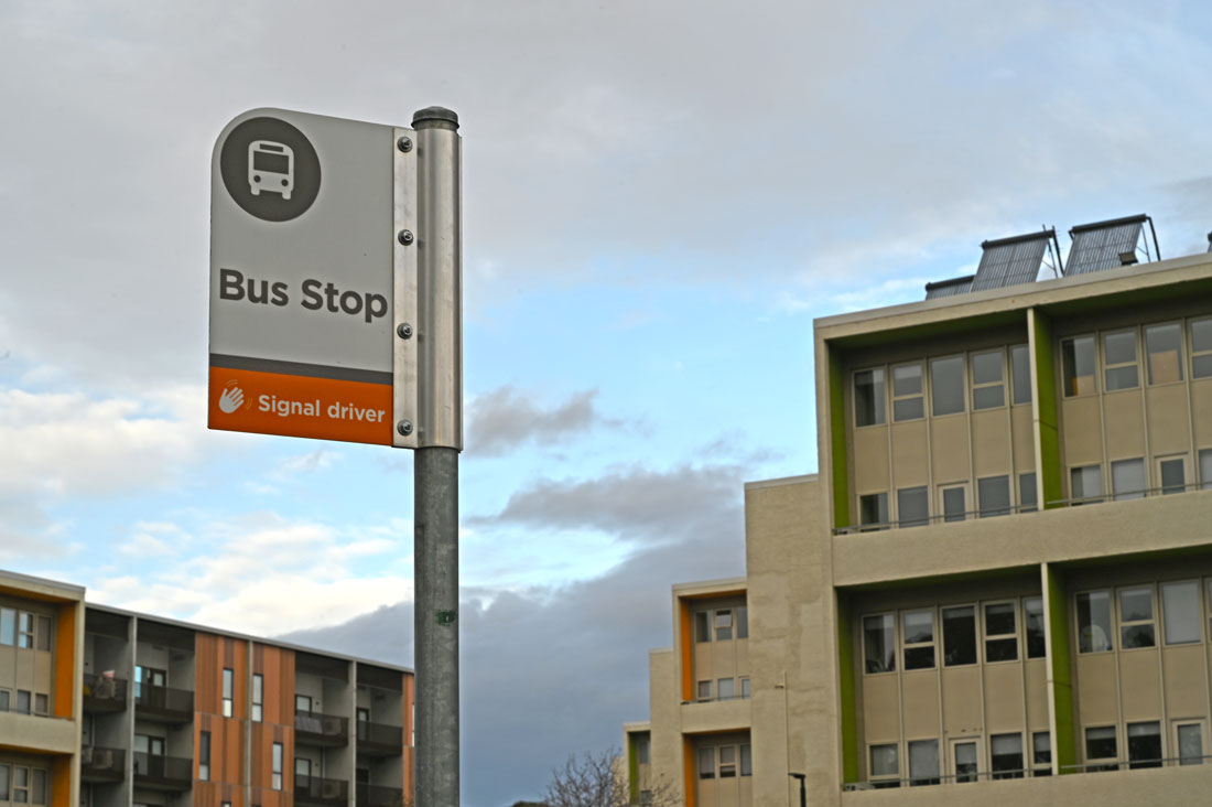 Queens Walk footpath - City of Hobart, Tasmania Australia