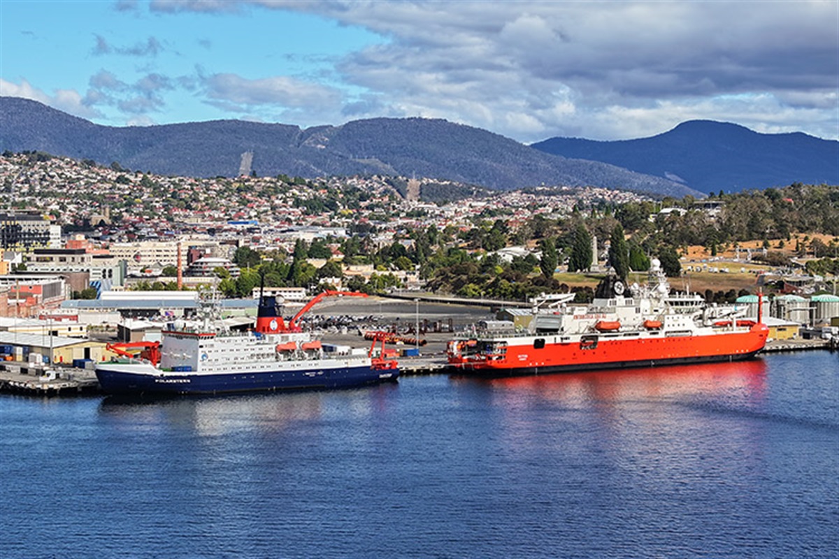 Our Antarctic Gateway - City of Hobart, Tasmania Australia