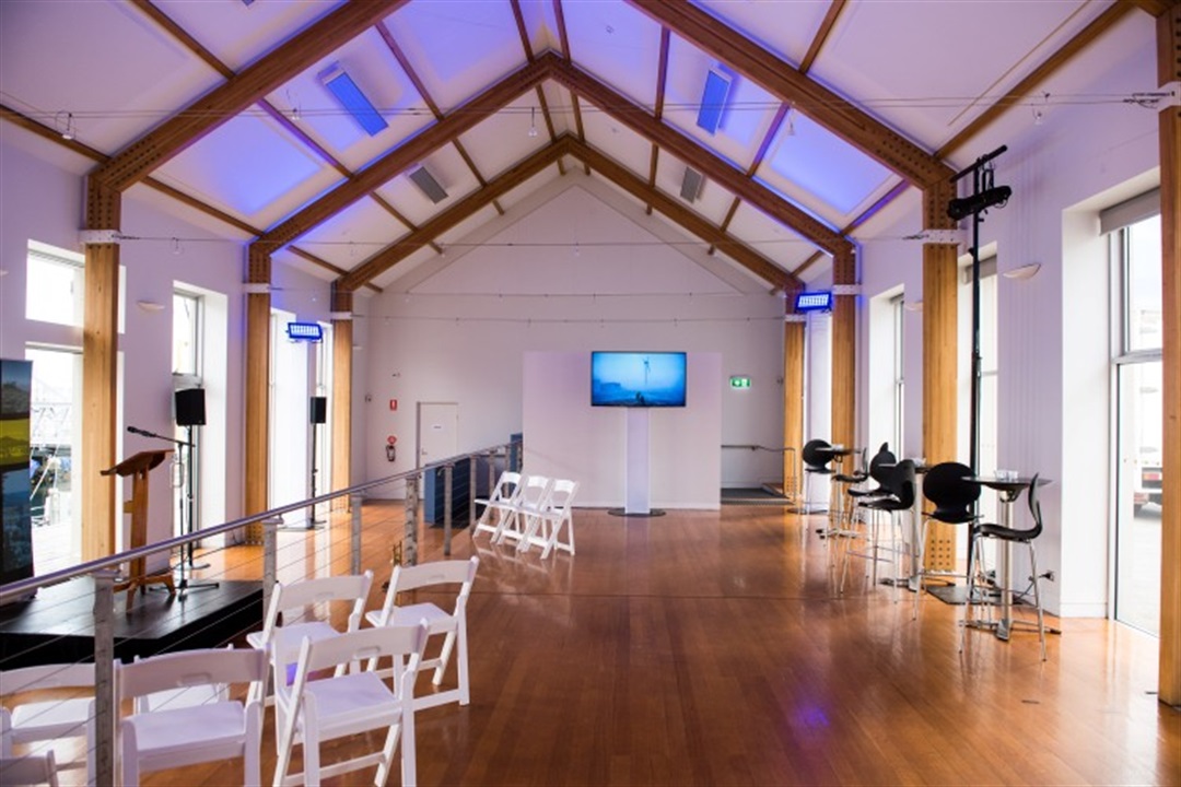 Waterside Pavilion - City of Hobart, Tasmania Australia