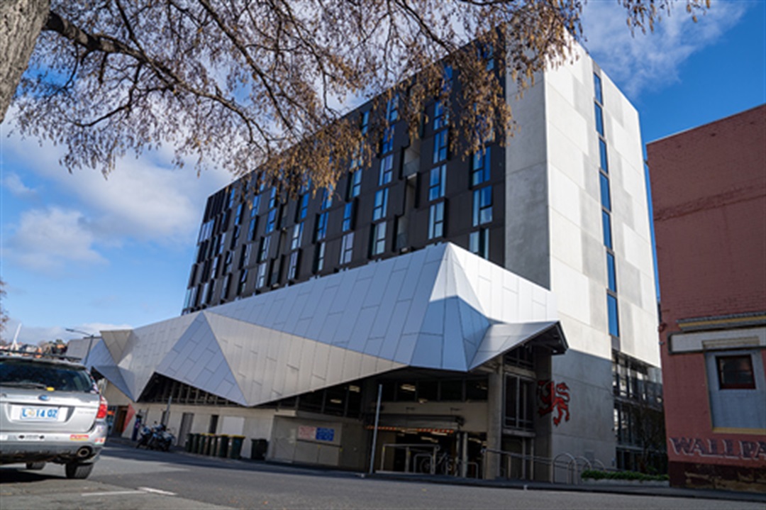 Melville Street (Midtown) Car Park - City of Hobart, Tasmania Australia