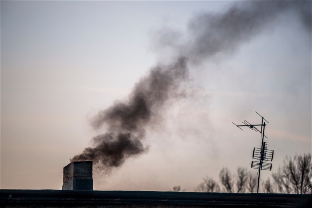 Wood heater smoke - City of Hobart, Tasmania Australia
